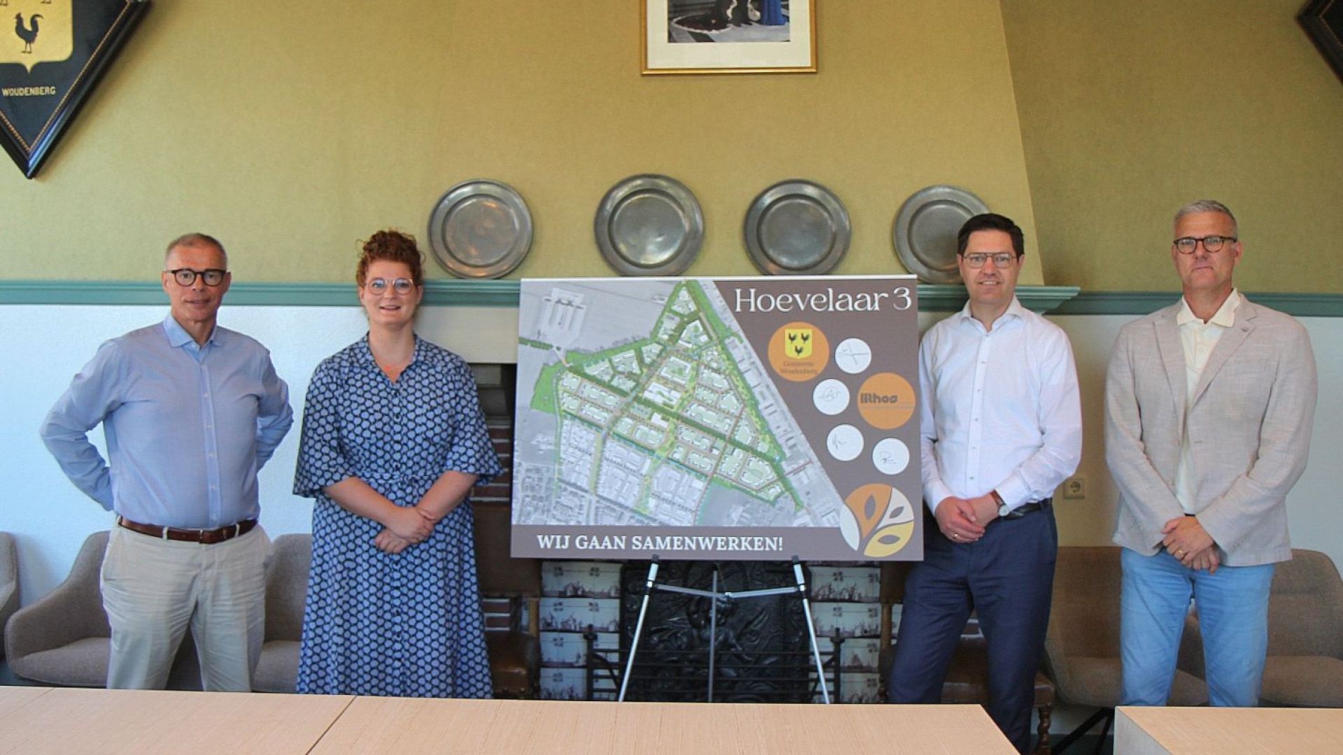 Samenwerkingsovereenkomst voor 575 woningen Hoevelaar in Woudenberg ...